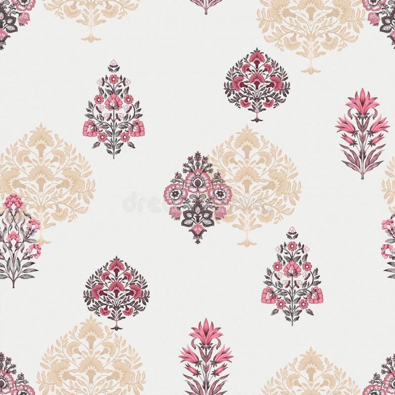 Mughal Pattern Background Stock Illustrations – 8,983 Mughal Pattern ...