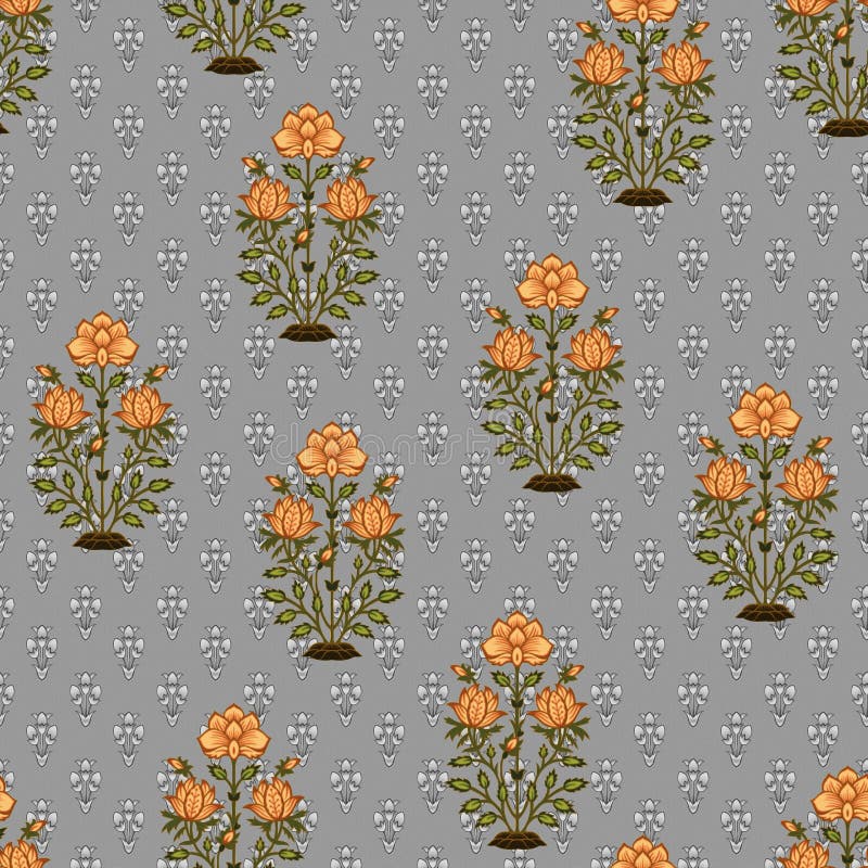 Mughal Pattern Background Stock Illustrations – 8,983 Mughal Pattern ...