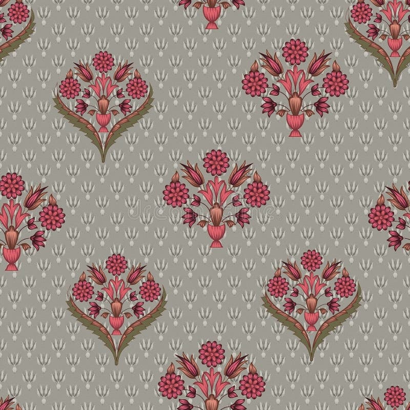 Mughal Pattern Background Stock Illustrations – 9,043 Mughal Pattern ...