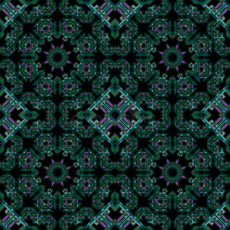 Mughal Seamless Multi Texture Pattern Backgrond Print Stock ...