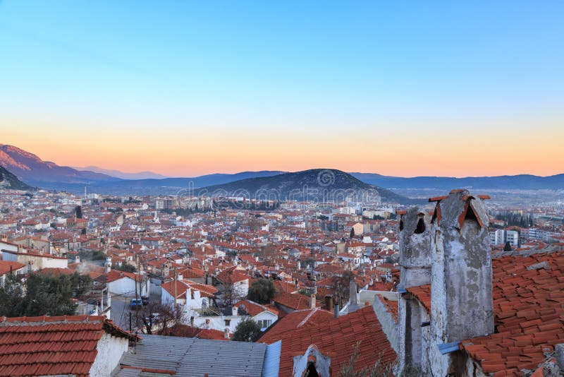 Mugla Ariel Cityscape Old City Part Stock Photos - Free & Royalty-Free ...