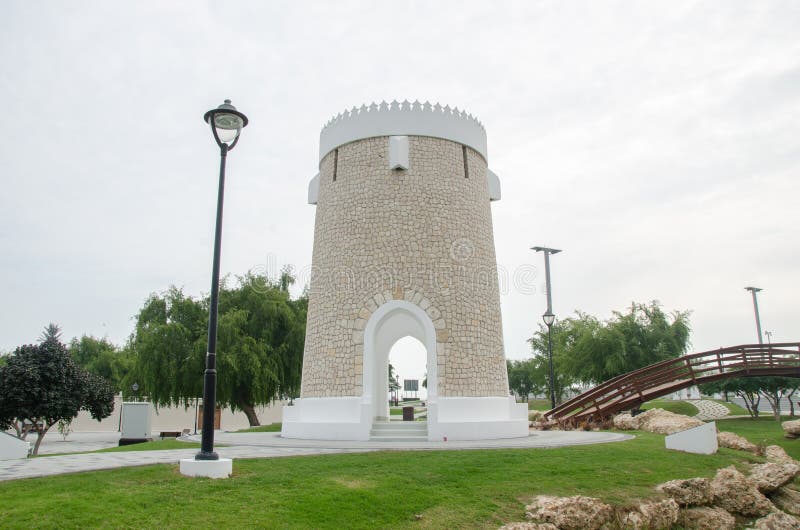 Muglina Unit Park, Doha, Qatar Stock Image - Image of architecture ...
