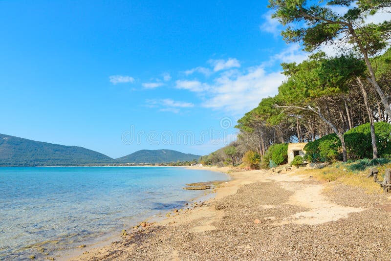 Mugoni Beach on a Clear Spring Day Stock Photo - Image of cove, scenery ...