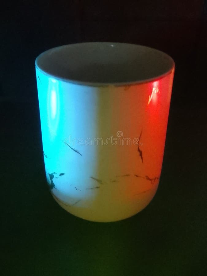 Mugs Exposed To Light are so Charming Stock Illustration - Illustration ...