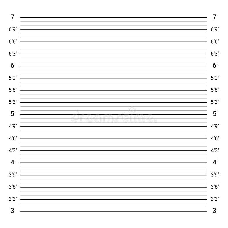 Police Height Chart Stock Illustrations – 295 Police Height Chart Stock ...