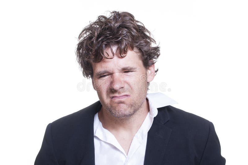 Mugshot del perdedor foto de archivo. Imagen de perdedor - 34001664