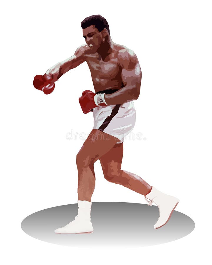 Muhammad Ali American Professional Boxer Editorial Photo - Illustration ...