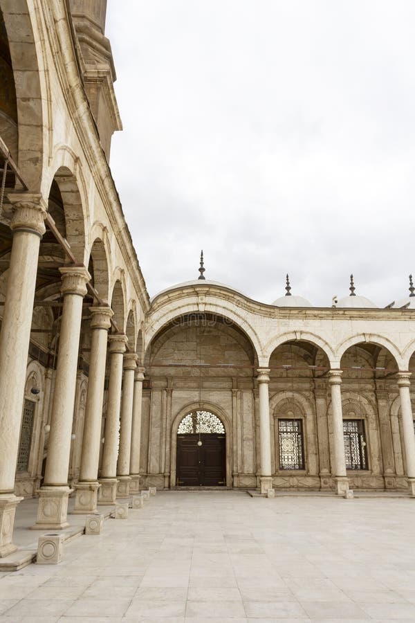 The Muhammad Ali Mosque or Alabaster Mosque Stock Image - Image of ...