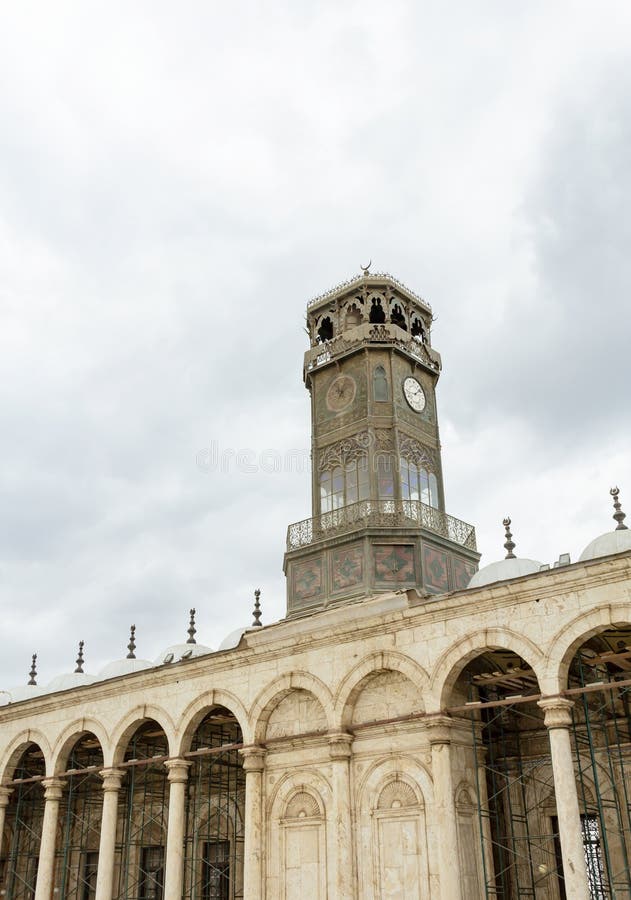 The Muhammad Ali Mosque or Alabaster Mosque Stock Photo - Image of ...