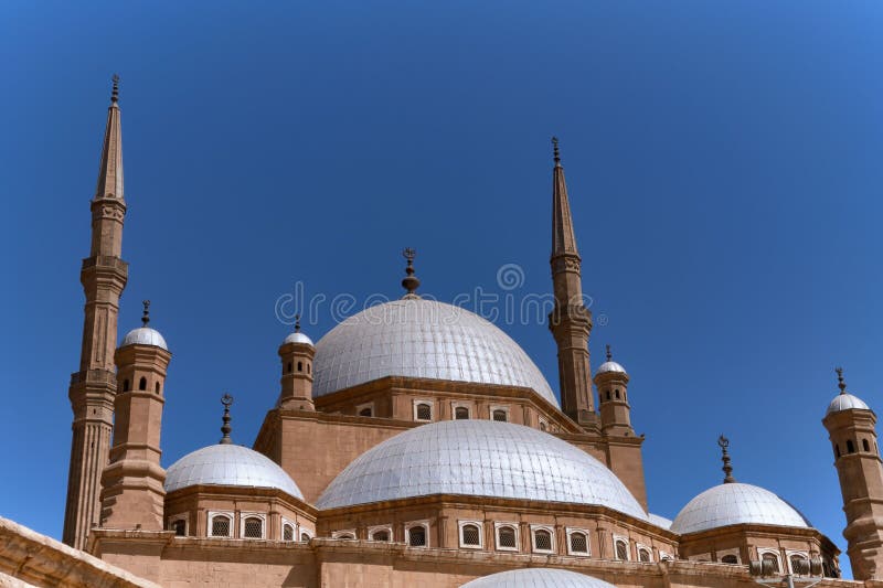 Muhammad Ali Mosque, Known As the Alabaster Mosque Located in the Cairo ...
