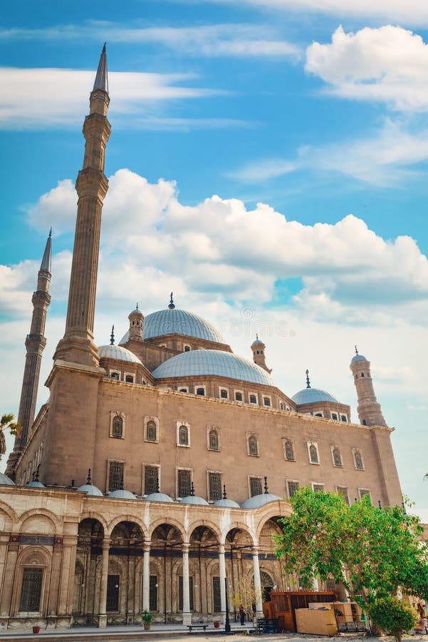Muhammad Ali mosque stock image. Image of church, dome - 215818563