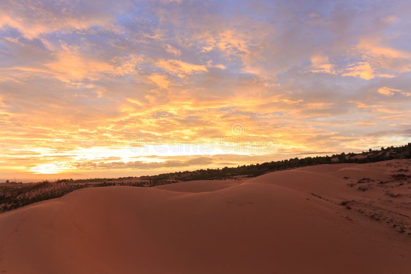Mui Ne desert, Vietnam stock image. Image of dryness - 110447335