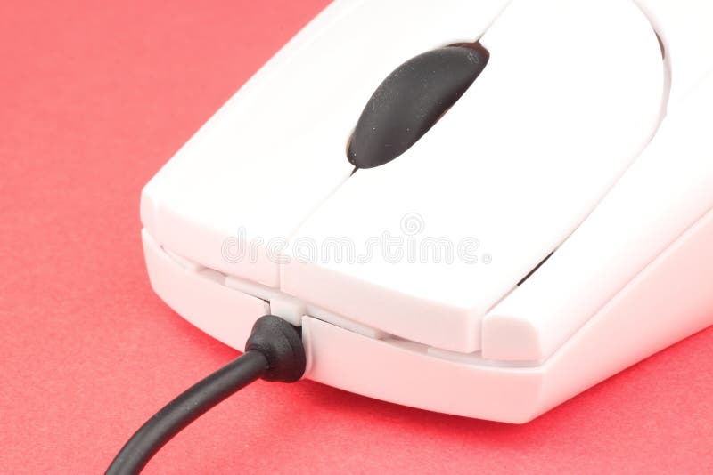 Muis stock afbeelding. Image of aansluting, invoer, rood - 16816361