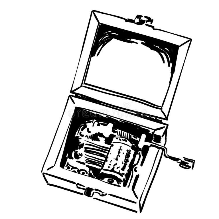 Music Box Pointing Finger Stock Illustrations – 5 Music Box Pointing ...