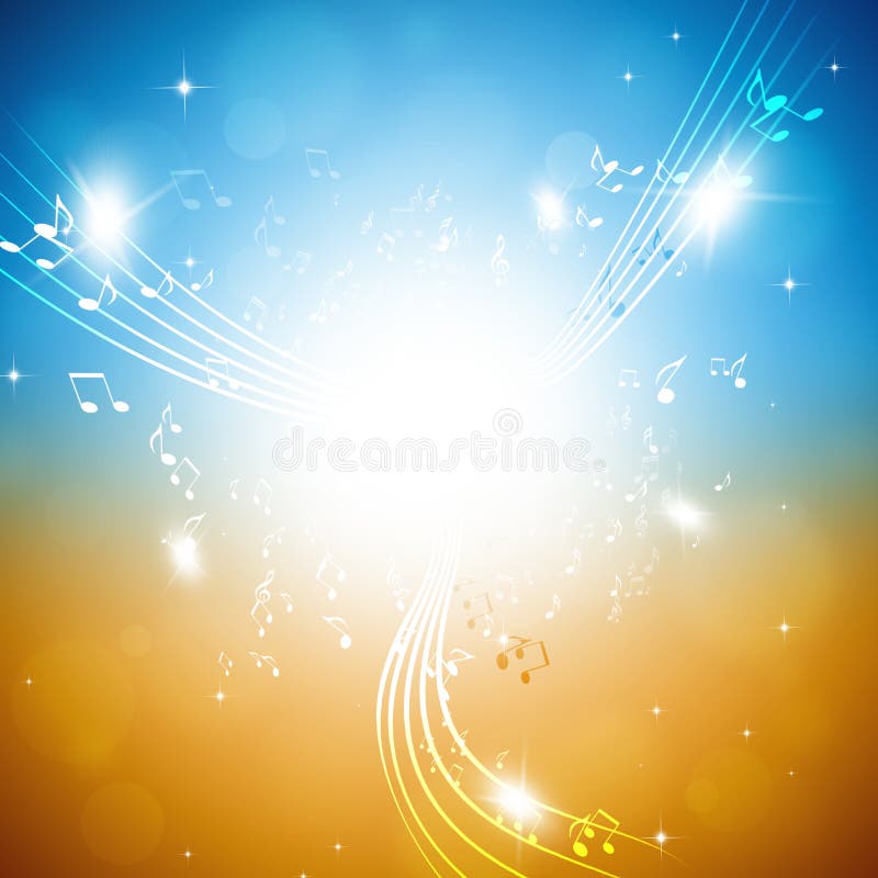 Music Notes Multicolor Background Stock Illustrations – 463 Music Notes ...