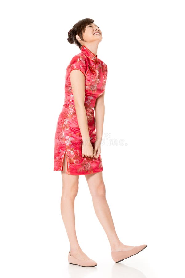 Mujer china sonriente imagen de archivo. Imagen de feliz - 35616503