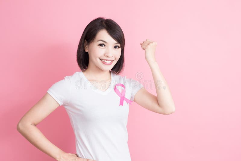 Mujer Con Concepto De La Salud Del Pecho Foto de archivo - Imagen de ...