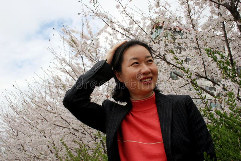 Mujer coreana imagen de archivo. Imagen de manera, coreano - 743867