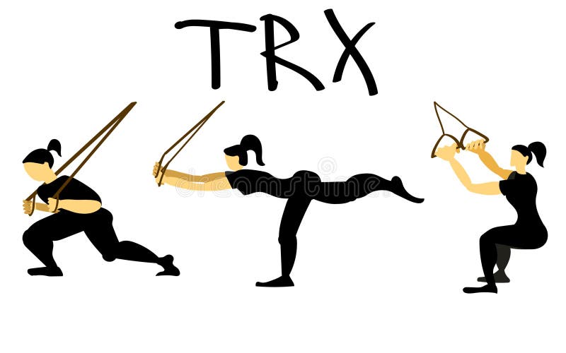 Mujer del vector de Trx ilustración del vector. Ilustración de cuerdas ...