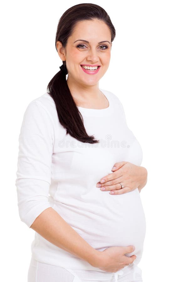 Mujer embarazada hermosa foto de archivo. Imagen de maternidad - 33681258