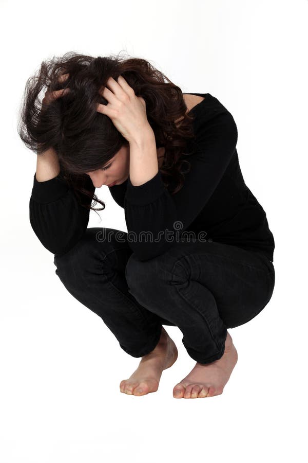 Mujer enfadada. foto de archivo. Imagen de molestado - 26792066