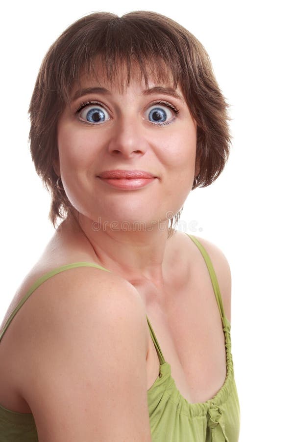 Mujer expresiva foto de archivo. Imagen de mujer, retrato - 16421722