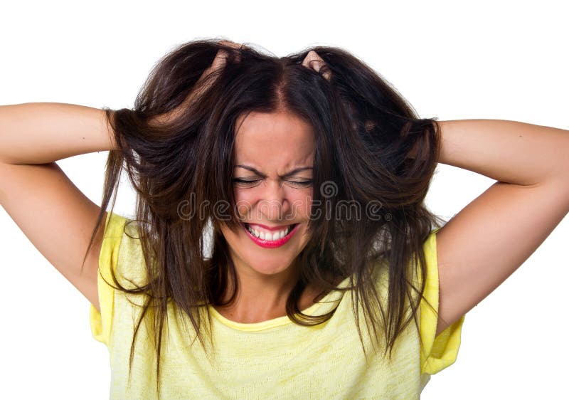 Mujer expresiva imagen de archivo. Imagen de gente, lifestyle - 34141031