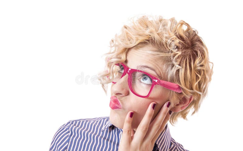 Mujer expresiva imagen de archivo. Imagen de retrato - 36491507