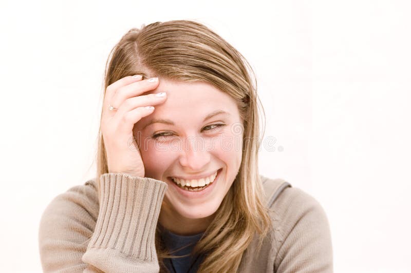 Mujer feliz foto de archivo. Imagen de mujer, feliz, sonrisa - 796358