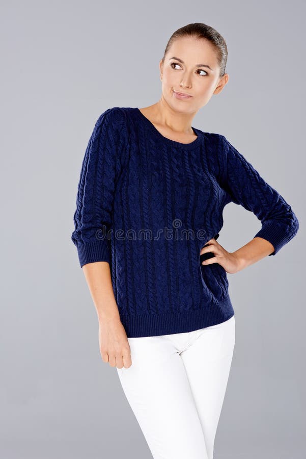 Mujer Joven Descarada Confiada Foto de archivo - Imagen de atractivo ...