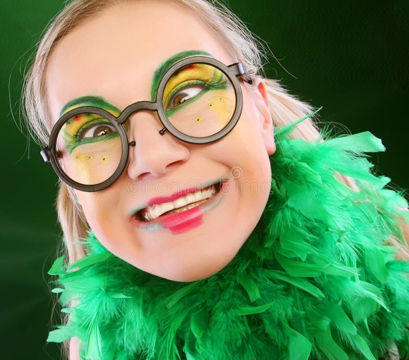 Mujer Loca Fotografía de archivo libre de regalías - Imagen: 12821587