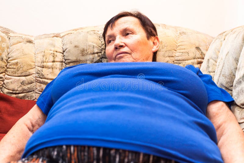 Silueta Humana Obesa En La Placa Blanca Con Un Pedazo Smal De J Foto de ...