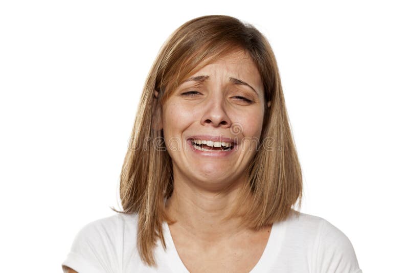 Mujer que llora imagen de archivo. Imagen de tristeza - 66537873