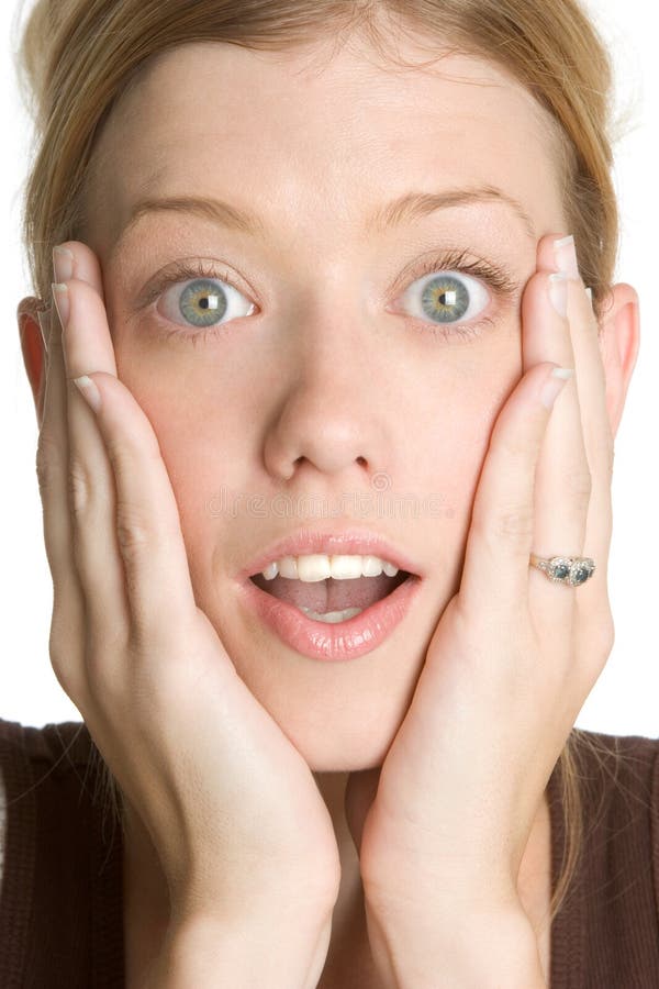 Mujer sorprendida imagen de archivo. Imagen de adolescente - 3060699