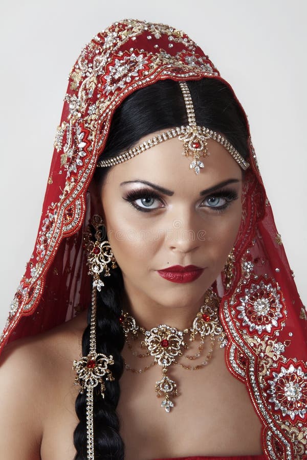 Mujeres indias foto de archivo. Imagen de oscuro, retrato - 18540012