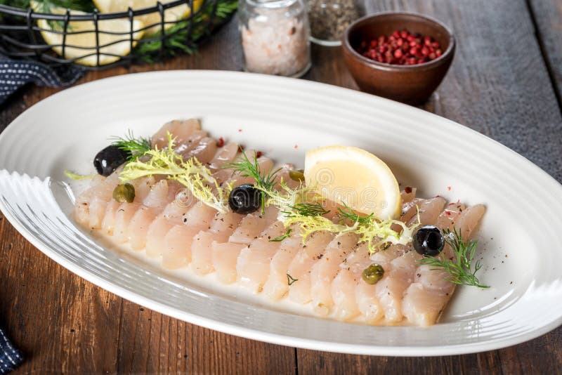 Muksun Cutlets Served in a White Plate Stock Image - Image of dill ...