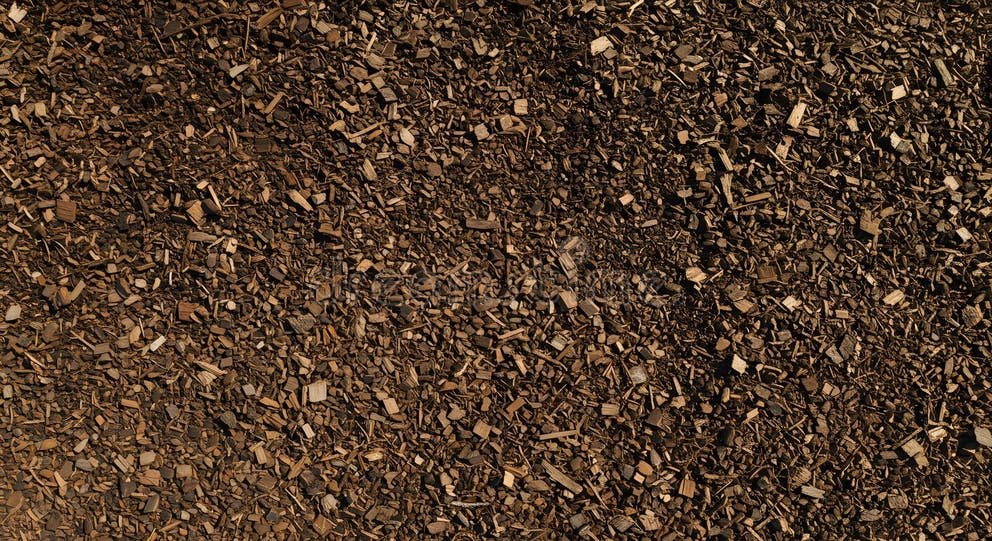Mulch Texture from Shredded Trees, Ideal for Environmental ...