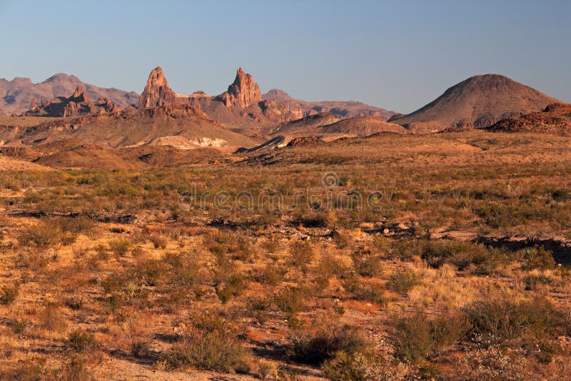Mule Ears stock image. Image of outdoors, parks, chisos - 79622061