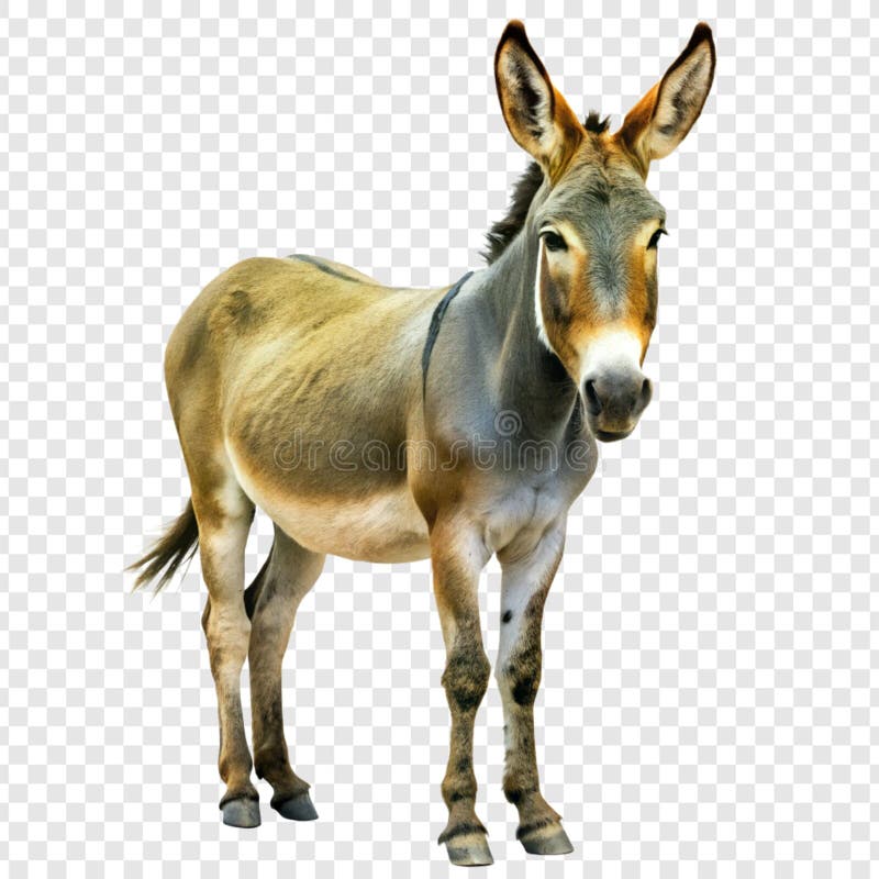 Mule Transparent Background Stock Illustration - Illustration of hybrid ...
