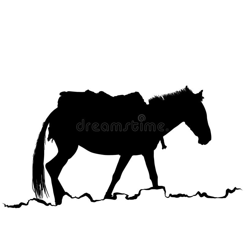 Mule Vector Eps Illustration by Crafteroks Stock Vector - Illustration ...