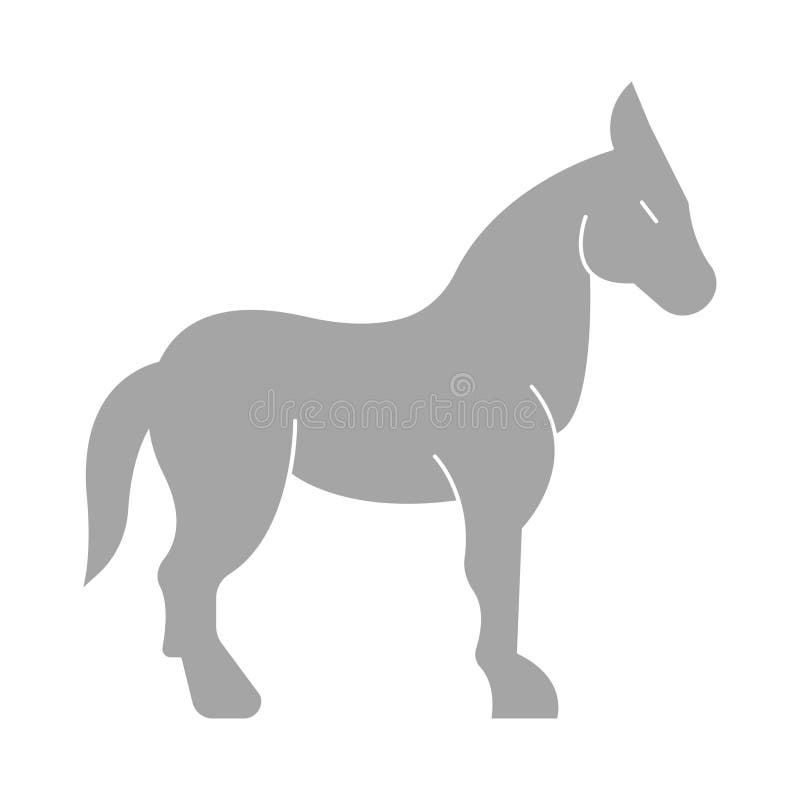 Mules Isolated Vector Icon that Can Be Easily Modified or Edited Stock ...
