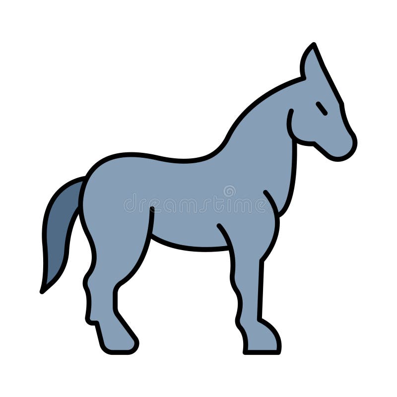 Mules Isolated Vector Icon that Can Be Easily Modified or Edited Stock ...