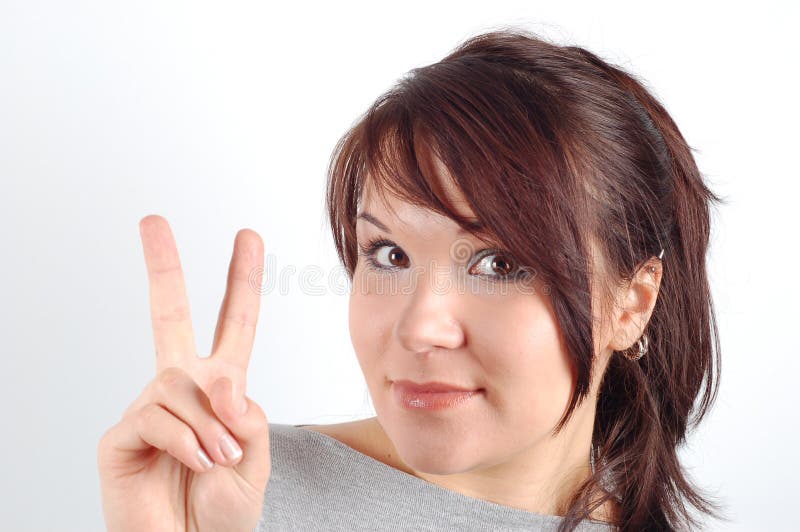 Mulher atrativa #7 imagem de stock. Imagem de humano, retrato - 1745367