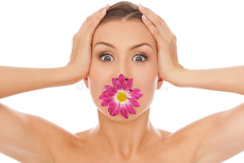 Mulher Natural Nova Com Face Clara Imagem de Stock - Imagem de sensual ...