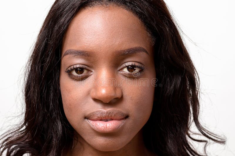 Jovem Mulher Que Mostra Lhe a Gratitude Sentido Foto de Stock - Imagem ...