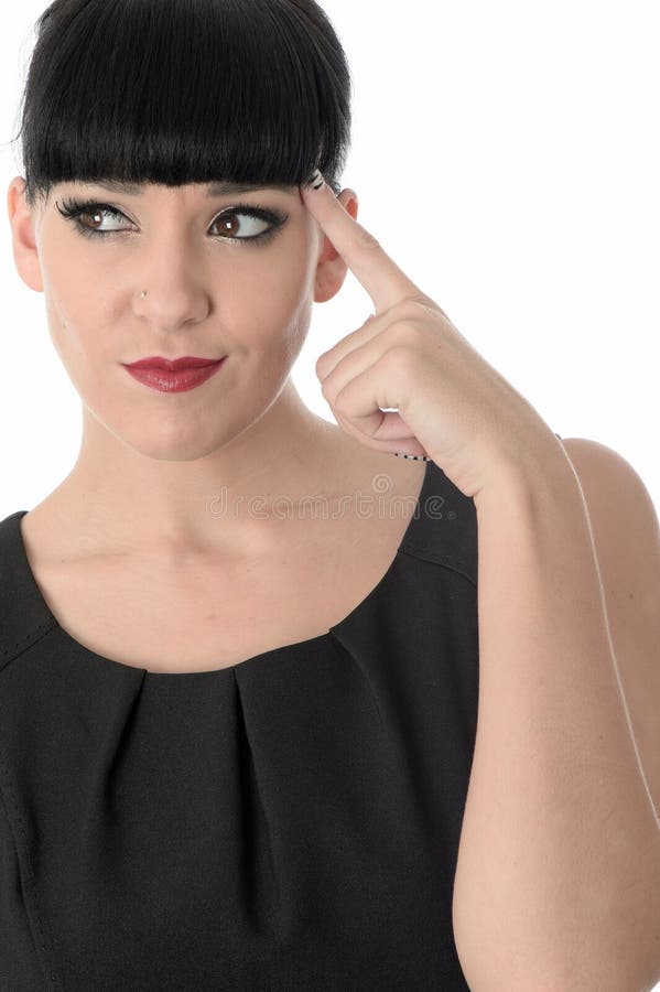 Mulher Confundida Pensativa Confusa Imagem de Stock - Imagem de neblina ...