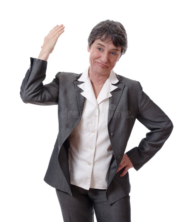 Mulher madura descuidada imagem de stock. Imagem de maduro - 19551767