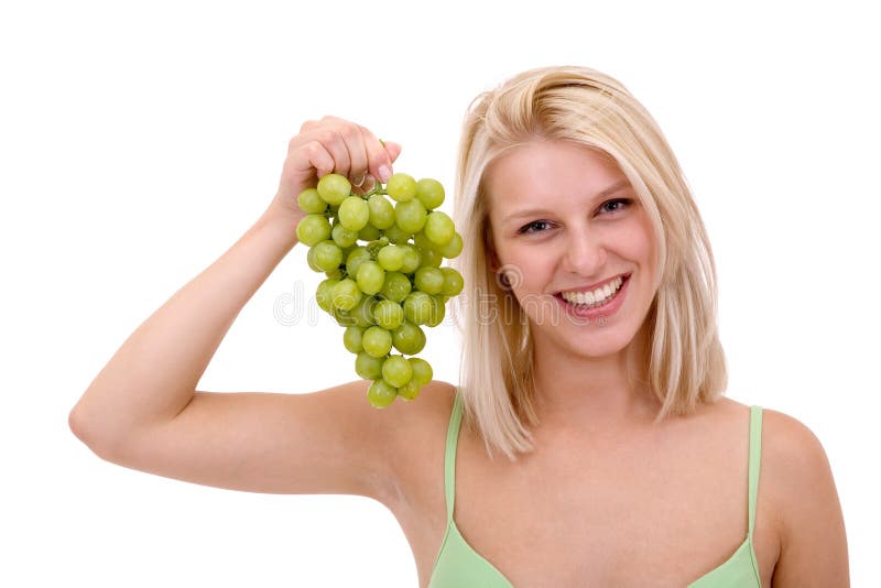 Mulheres No Biquini E Nas Frutas Foto de Stock - Imagem de face, perca ...