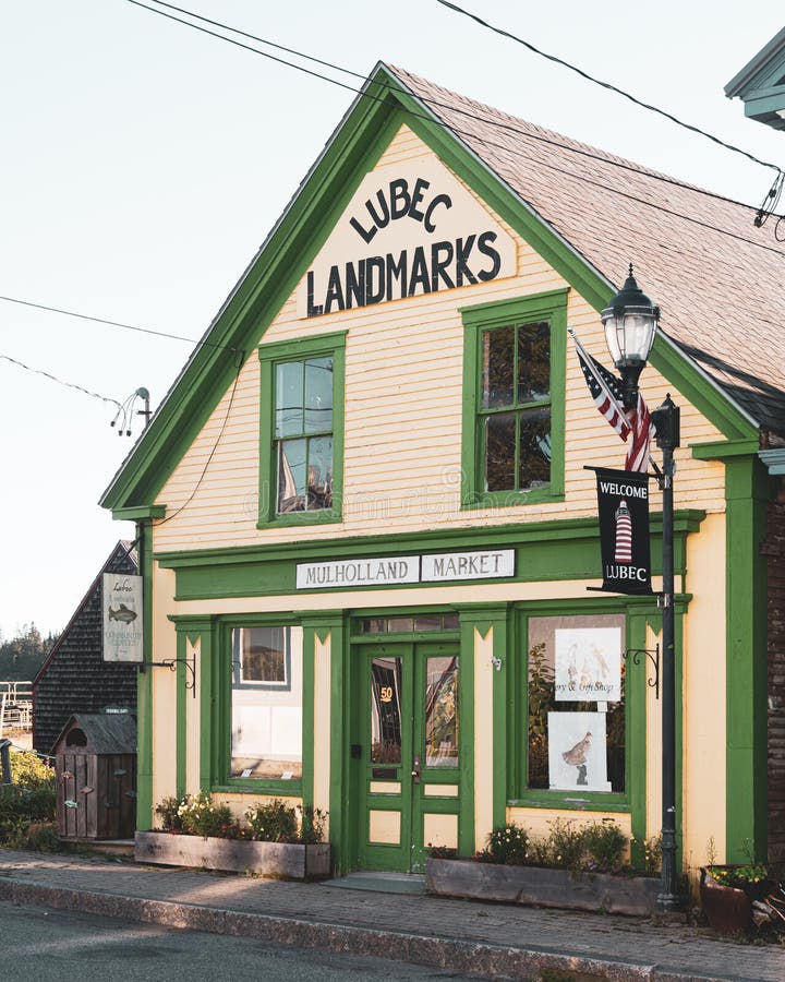 Lubec, Maine stock photo. Image of nature, village, fishing - 19540806