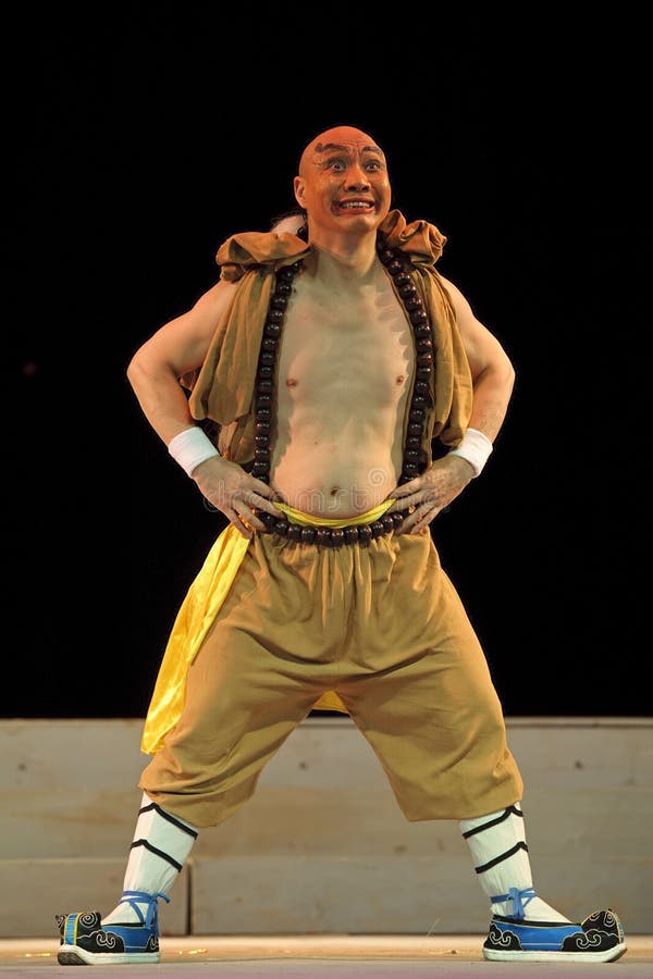 Mulian Drama of Chinese Qi Opera Actor Editorial Stock Image - Image of ...